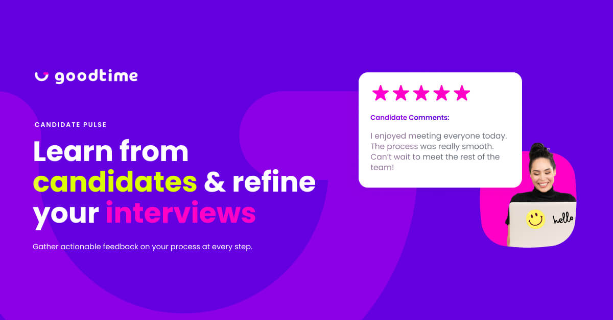 Candidate Experience Survey | Candidate Pulse | GoodTime