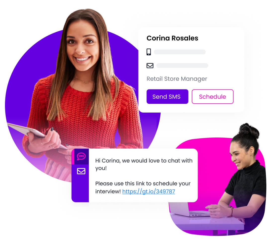 Retail Recruitment Software with Candidate Texting | GoodTime