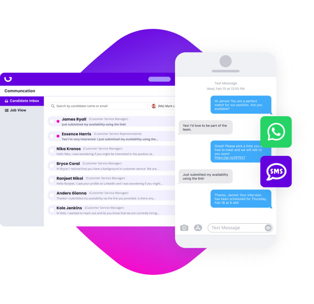 High-Volume Recruiting Software with Texting | GoodTime
