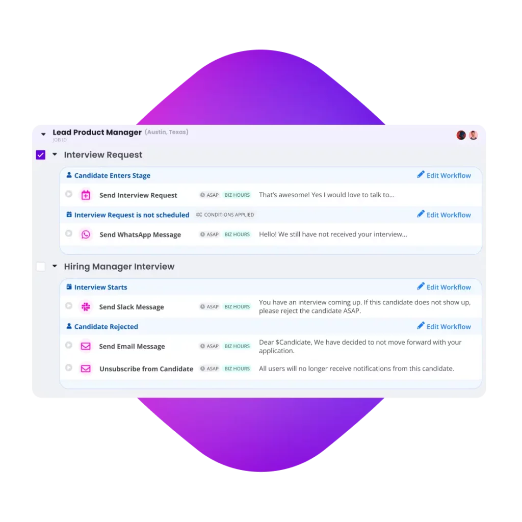 Smart Text Recruiting Software | GoodTime