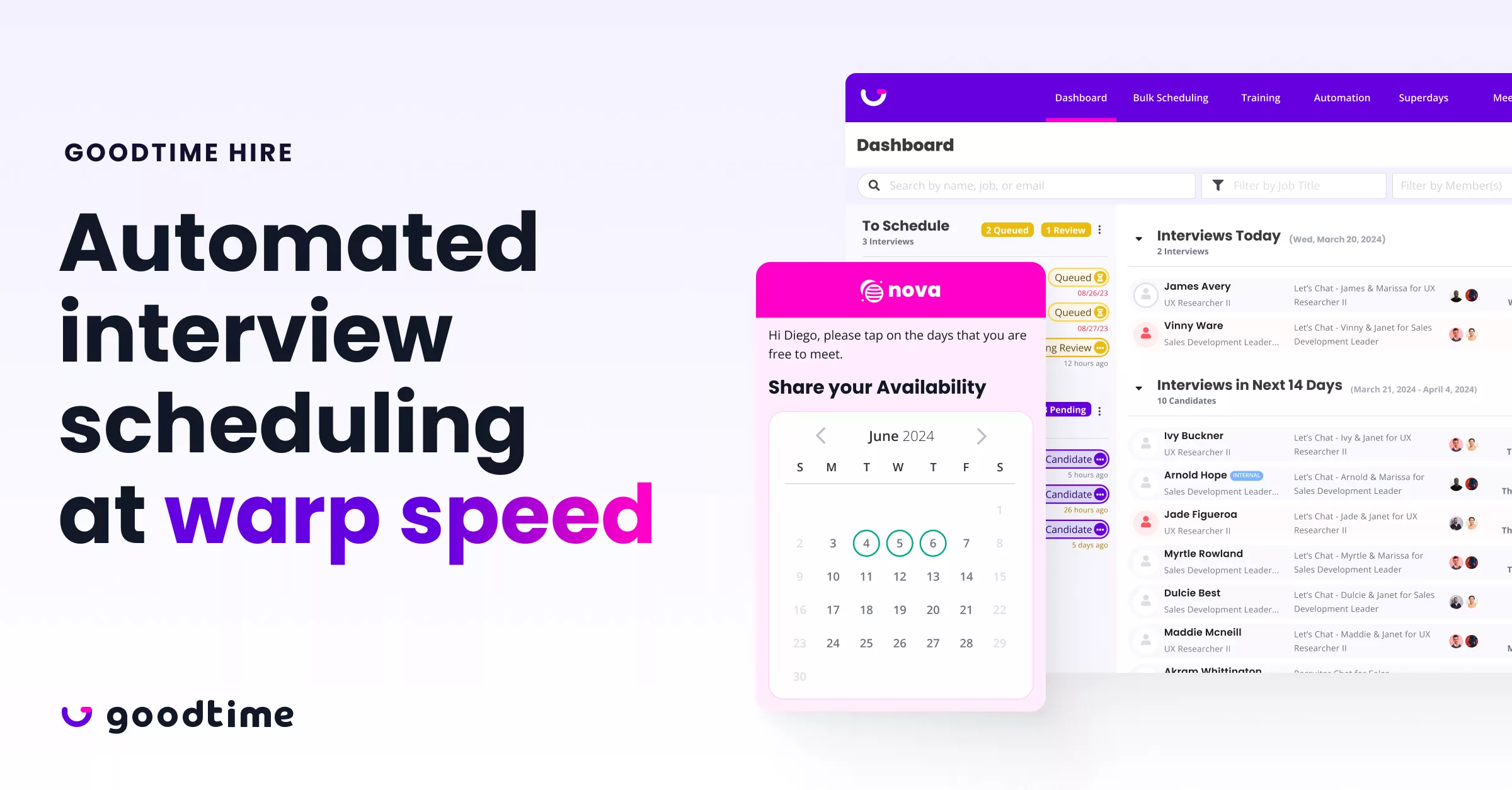 Leading Interview Scheduling Software | GoodTime