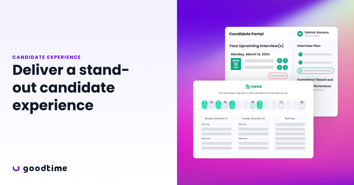 Candidate Experience & Engagement Platform | GoodTime