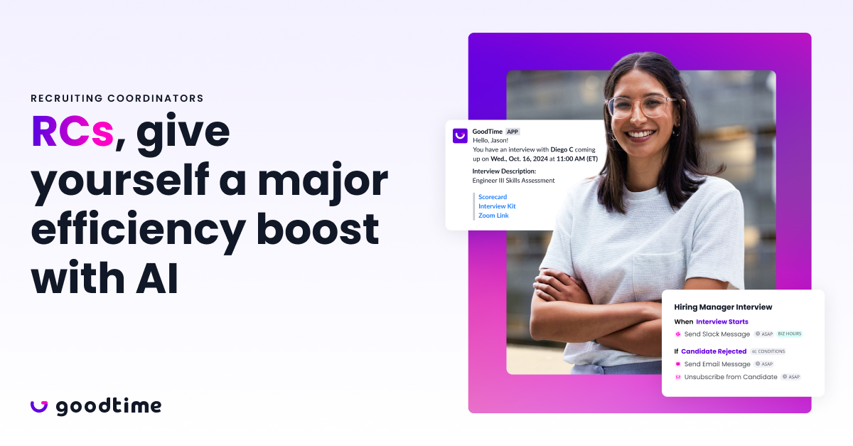 Recruiting Coordinator Software | GoodTime