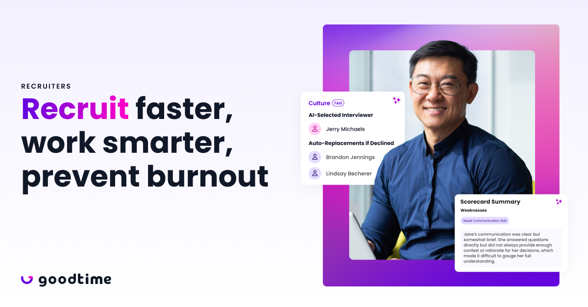 AI-powered Recruiter Software | GoodTime