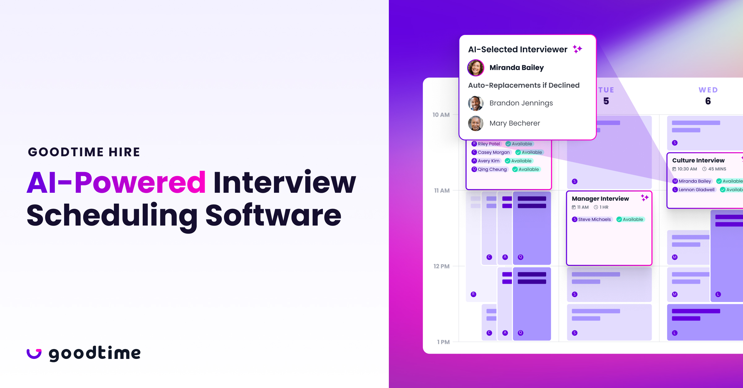 AI-Powered Interview Scheduling Software | GoodTime
