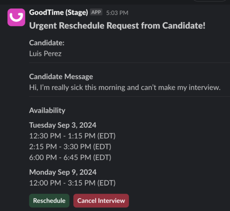 Agent+ Candidate Agent – GoodTime Support