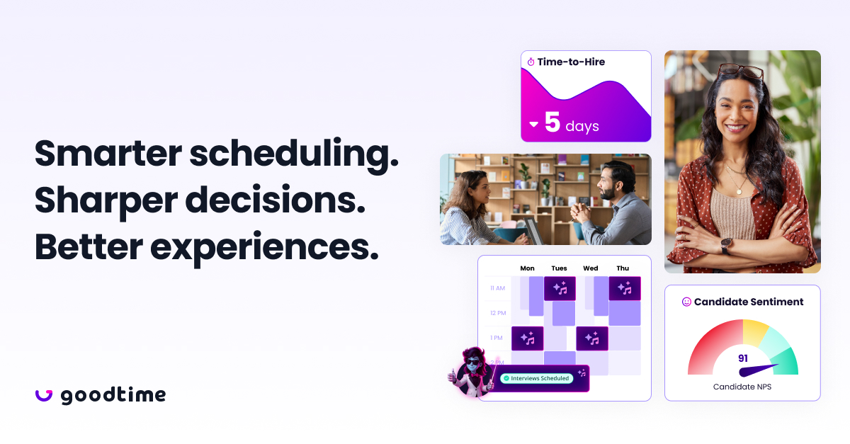 GoodTime | Smarter Interview Scheduling, Better Experiences